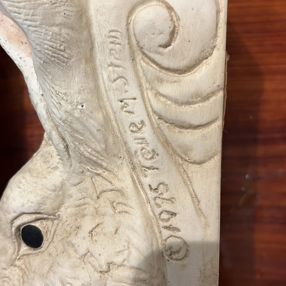 Wall Decor | Vintage Bunny Shelf Or Corbel Designed By Artist Tellle M ...